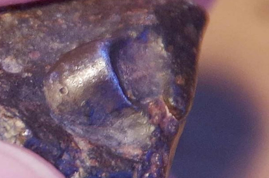 Anomalous Metallic Object Discovered Inside a 4.5 Billion-Year-Old ...