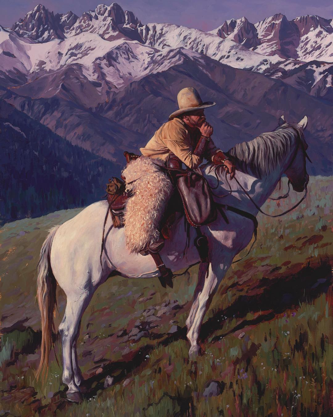 Incredible Western Paintings by Mark Maggiori – Metallicman