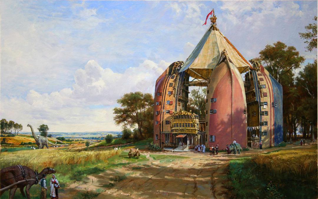 “Dinotopia”: The Fantastical Art Of James Gurney – Metallicman